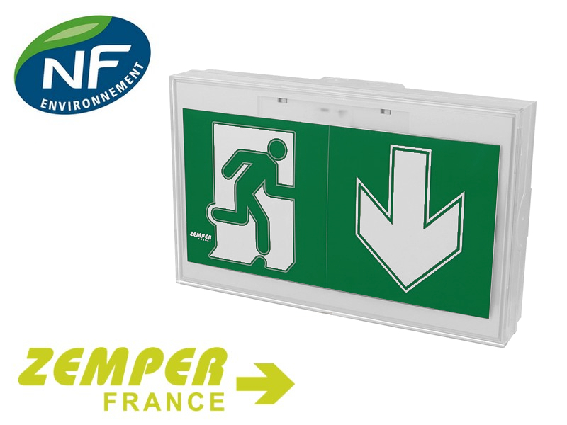 Luminaire sur Source Centrale évacuation Zemper Toledo | Eclairage de sécurité source centrale