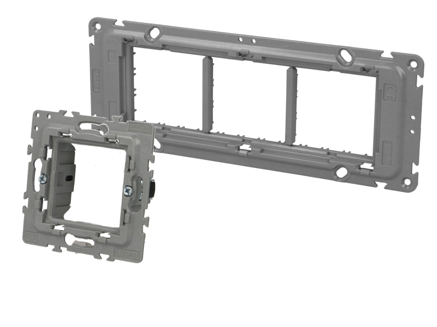 Cadre support Efapel Latina | Plaque de finition