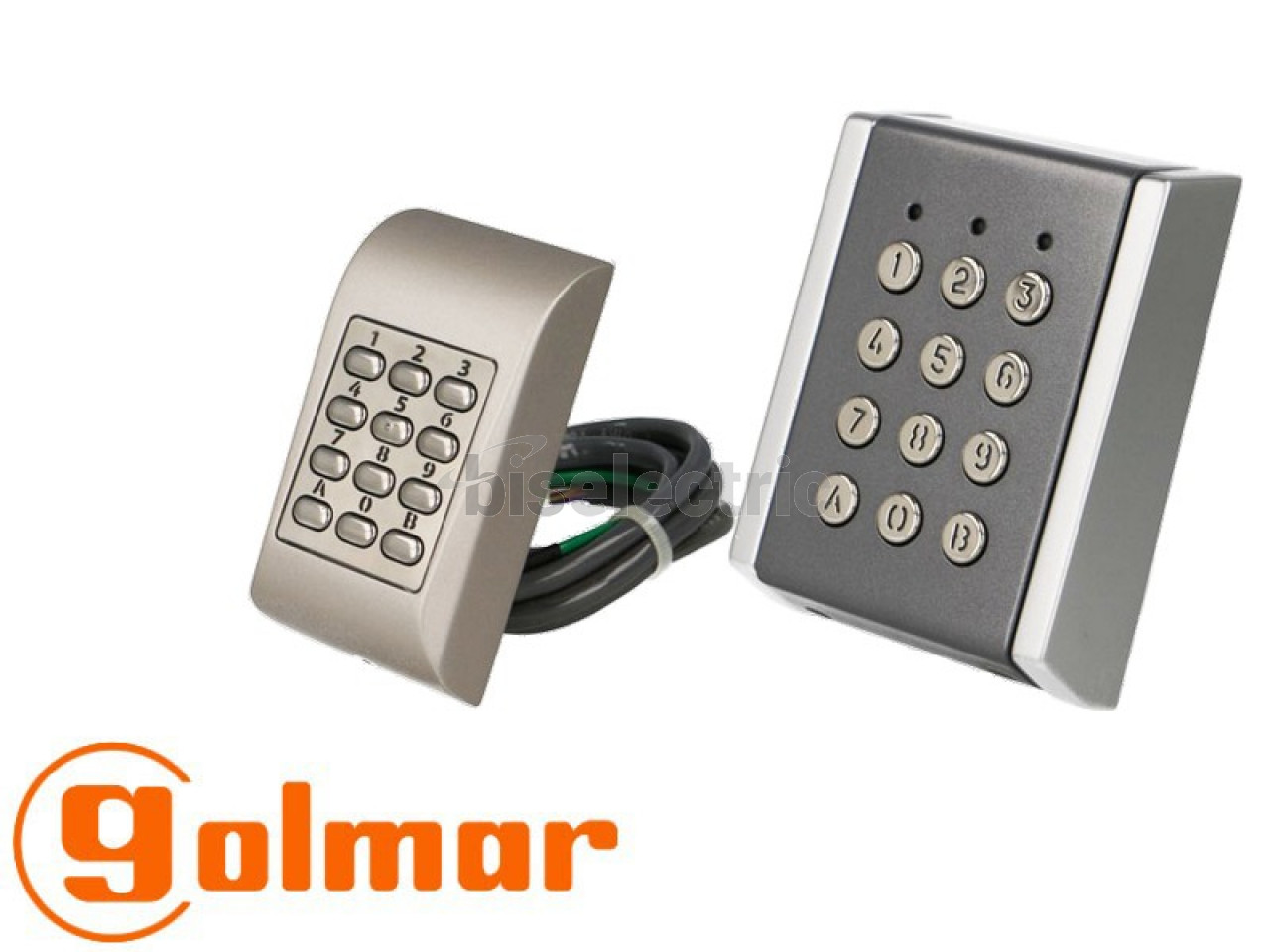 Clavier digicode codé GOLMAR Interphonie | Digicode chez bis-electric