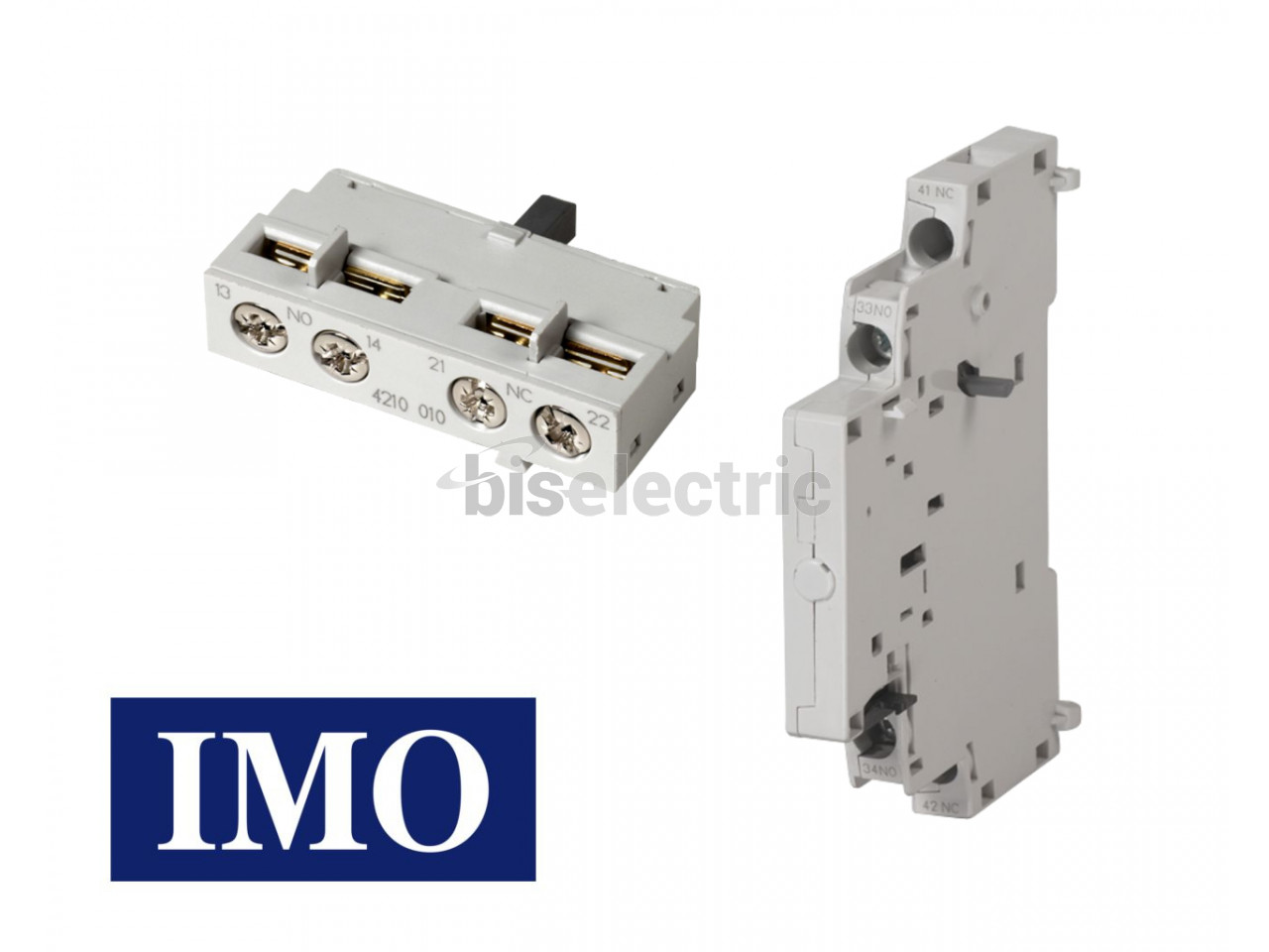 Contact auxiliaire pour disjoncteur départ moteur IMO | Disjoncteur magnéto thermique chez bis ...