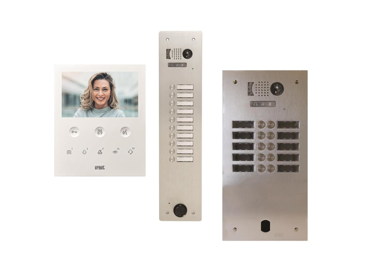 Kit visiophone video collectif Urmet | Interphone