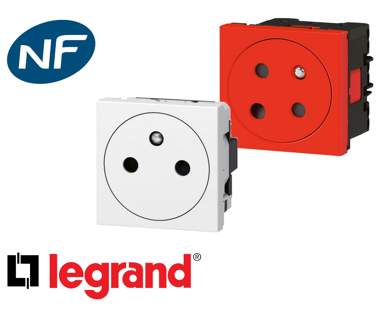 Appareillage Mosaïc Legrand 45x45 | Interrupteur & Prise Legrand chez ...