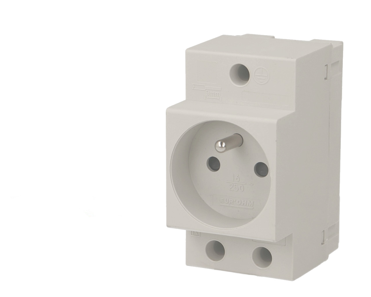 Prise de courant modulaire 2P+T 16A Eur'Ohm | Prise modulaire