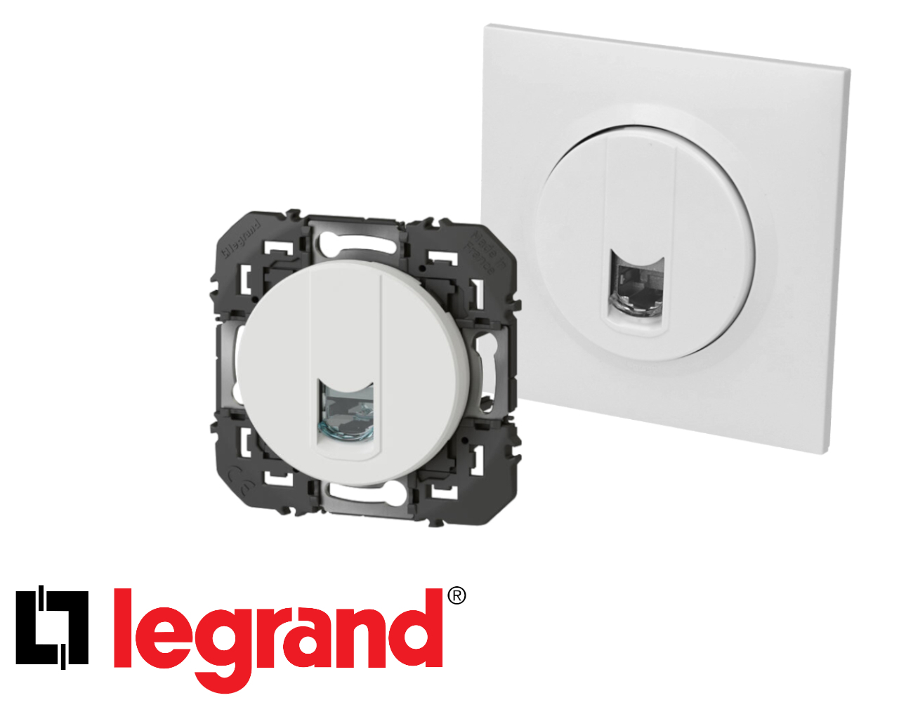Prise Legrand RJ45, USB, TV, téléphone... | Appareillage Legrand chez ...