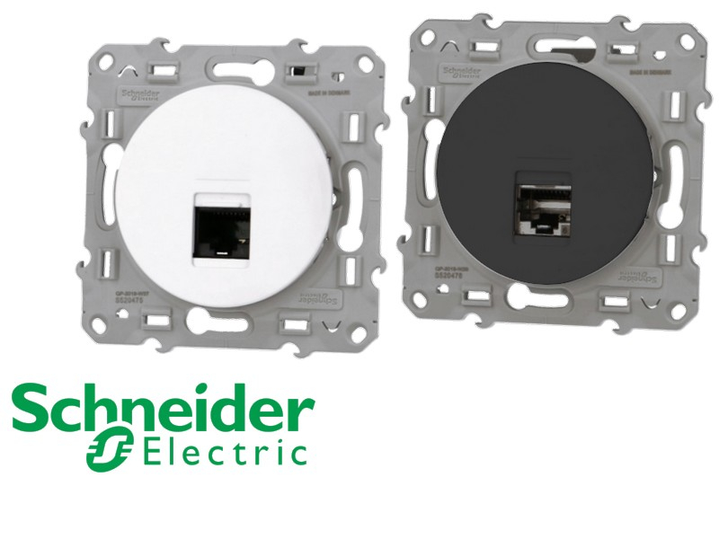Prise RJ45 Schneider Odace | Prise murale RJ45 & Ethernet