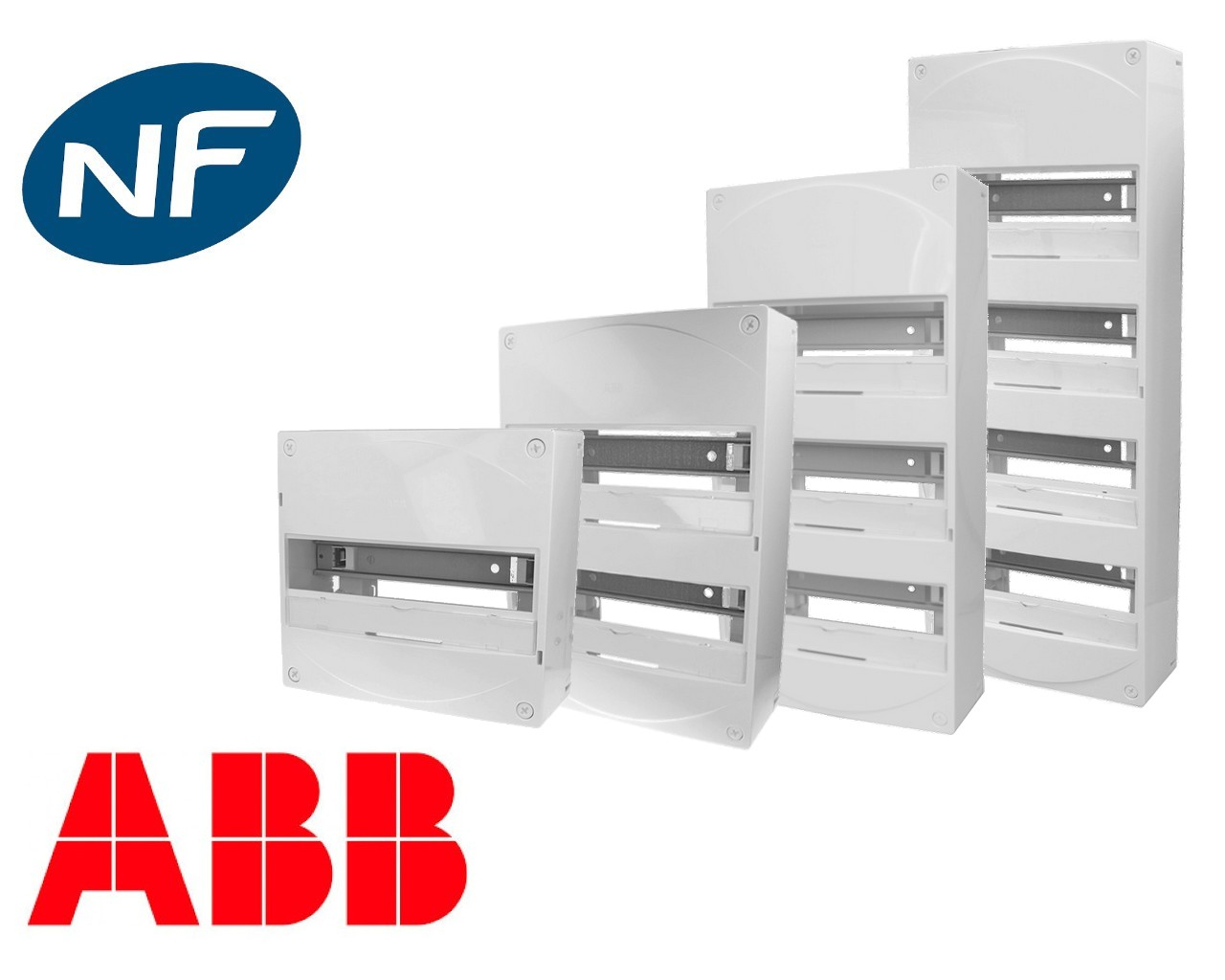 Coffret électrique nu ABB Gale'O | Tableau electrique encastrable