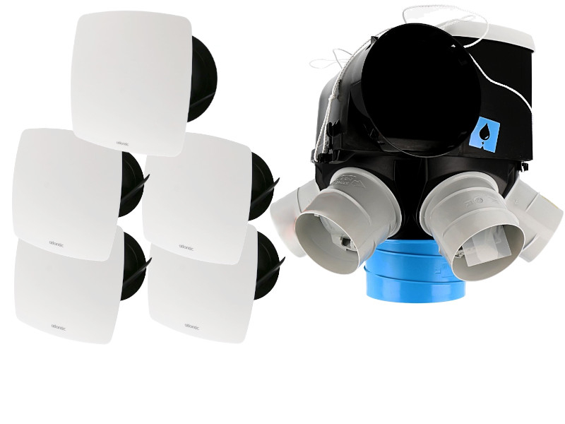 Kit VMC autoréglable "Autocosy" à suspendre | VMC simple flux